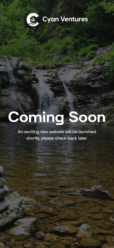 Cyan Ventures - Coming soon